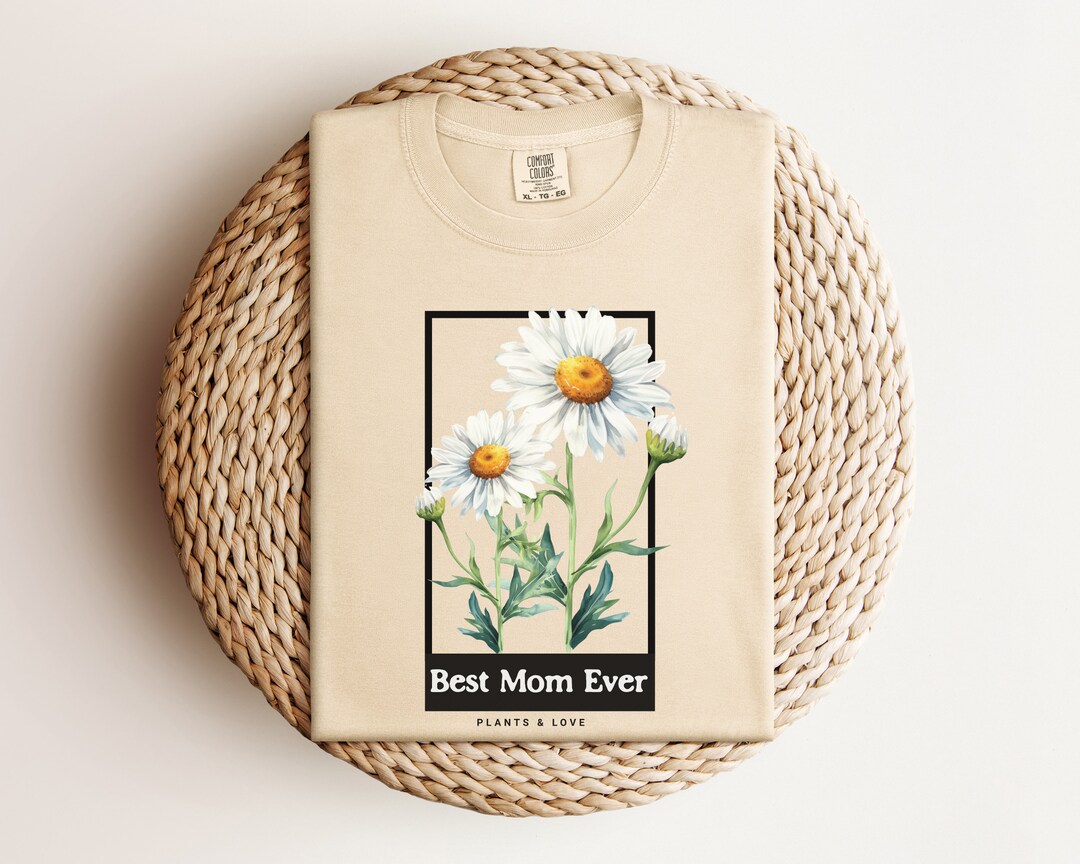 Custom Comfort Colors® Birth Month Flower Shirt, Plant Lady Shirt ...