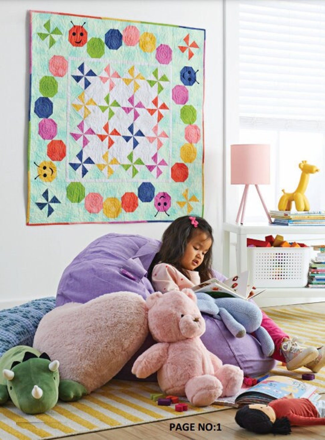 Caterpillar Baby Quilt Pattern PDF Only - Etsy