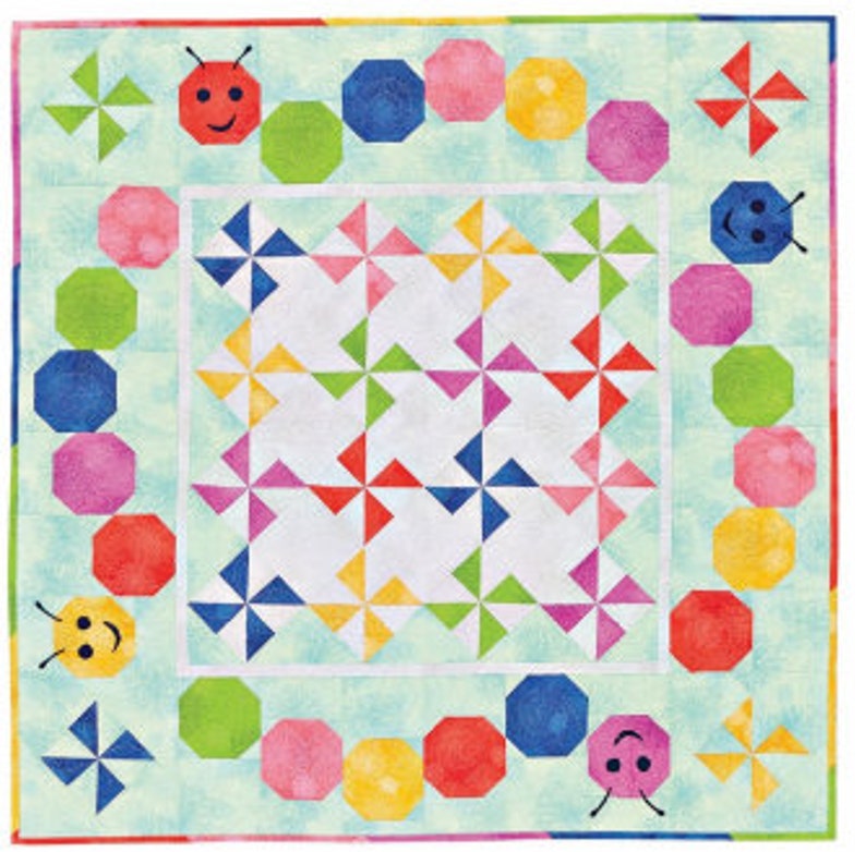 Caterpillar Baby Quilt Pattern PDF Only - Etsy