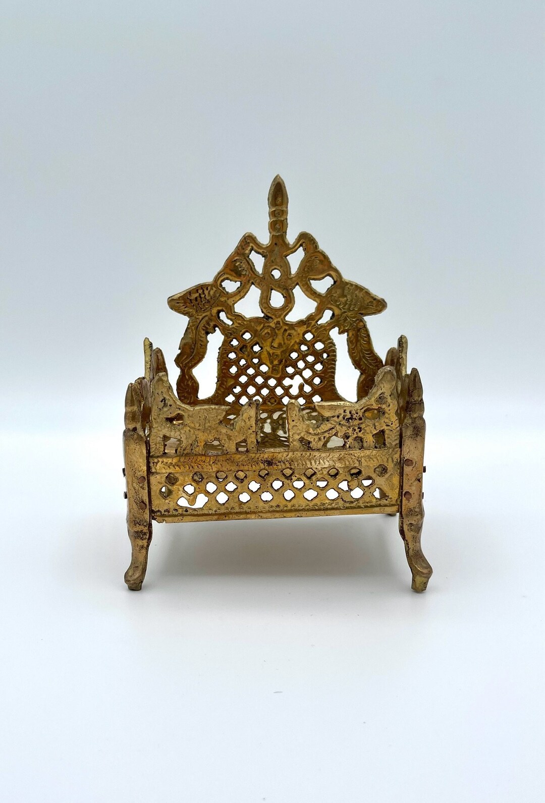 Vintage Brass Singhasan, Throne of the Gods, Deity Throne, Hindu Gods ...