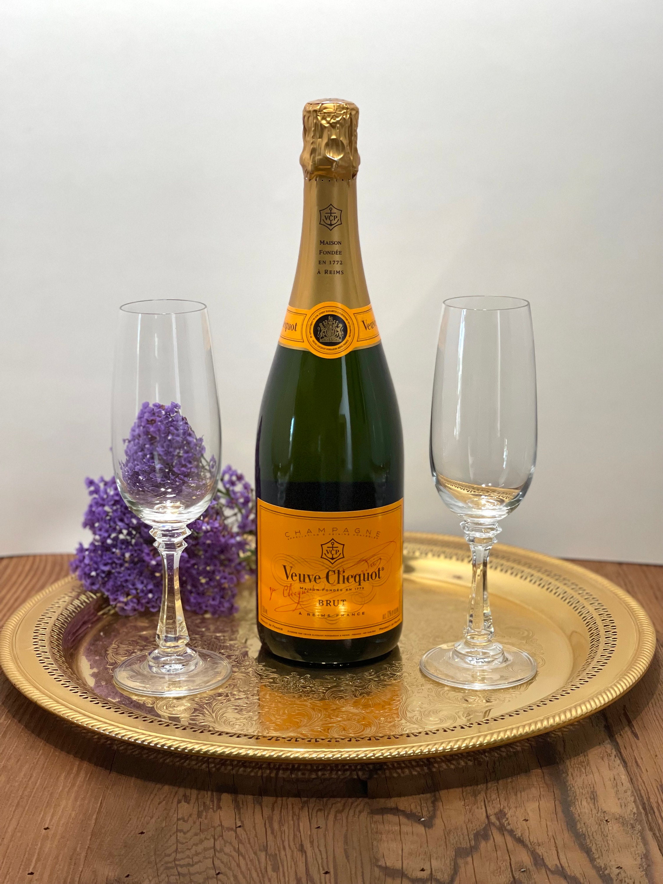 Vintage Gold Electroplated Tray 15-inch Gold Coffee Table Tray With ...