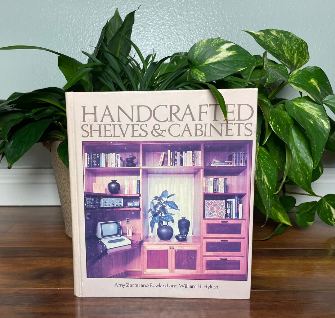 Vintage Book Handcrafted Shelves & Cabinets by Amy Zaffarano Rowland ...
