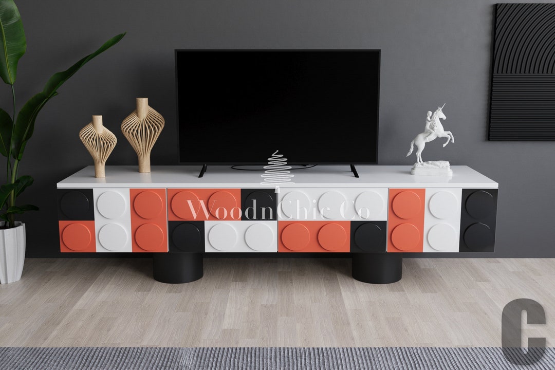 Unique Lego Tv Stand Gaming Room Decor living Room Decor - Etsy Canada