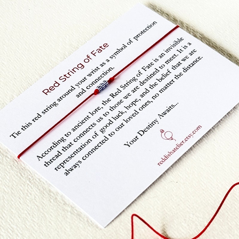Red String - Etsy