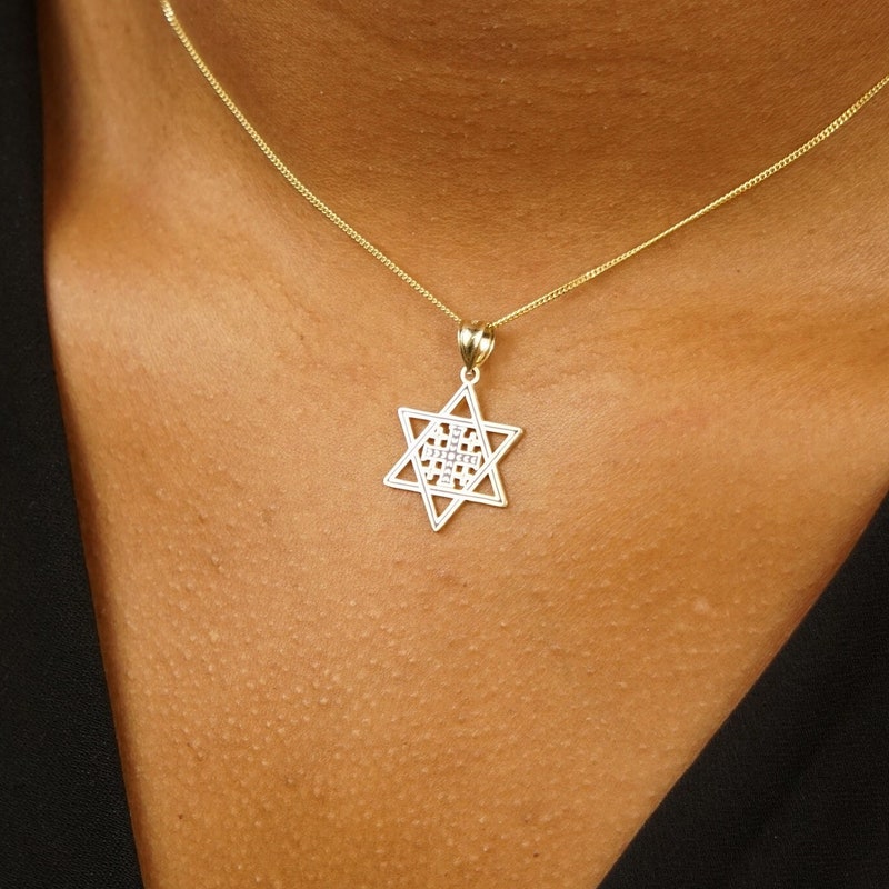 Jerusalem Cross Pendant - Etsy
