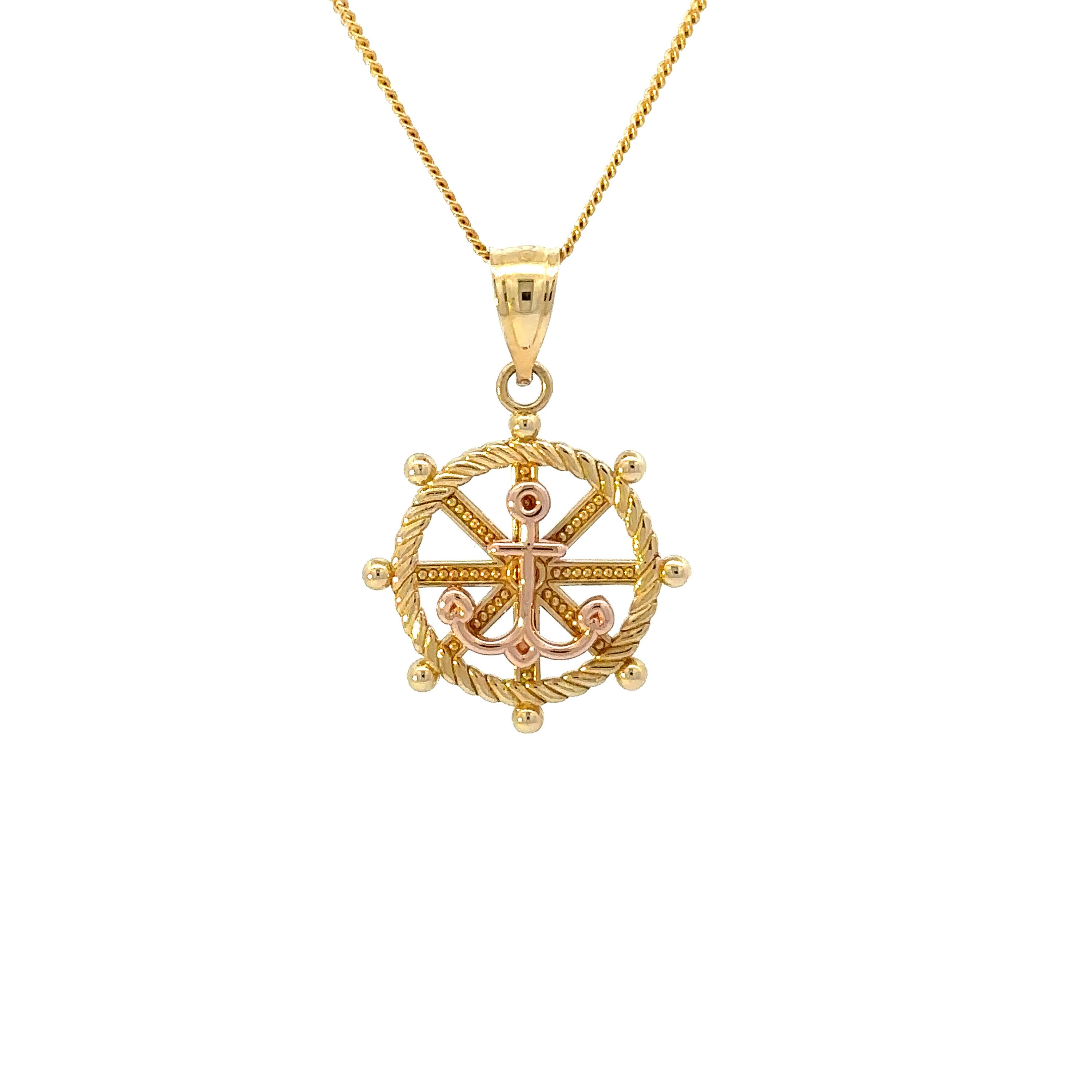 14k Solid Gold the Dharmachakra or Wheel of the Dharma - Etsy