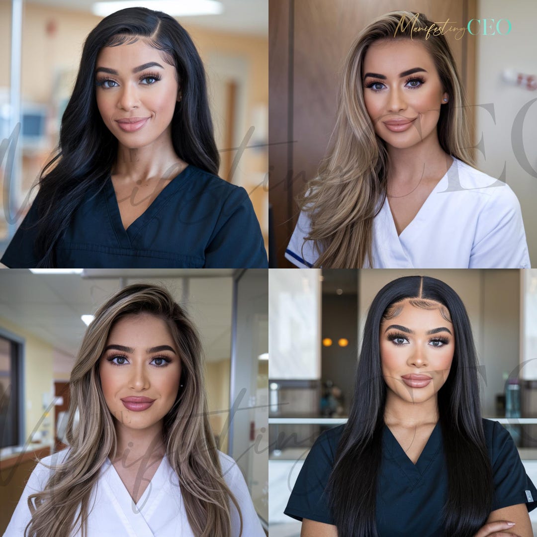 4 Realistic Nursing Stock Model Images | Nursing Student Stock Image ...