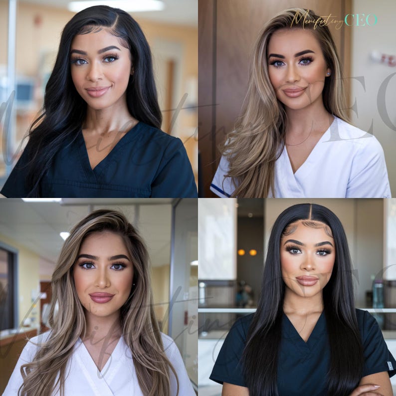 4 Realistic Nursing Stock Model Images | Nursing Student Stock Image ...