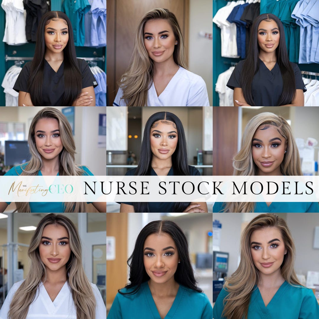 15 Realistic Nursing Stock Models | Nursing Student Stock Image ...