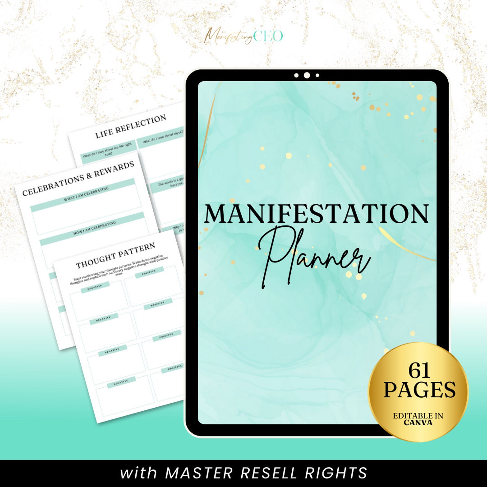 Manifestation Planner, Done for You, White Label Planner, the ...