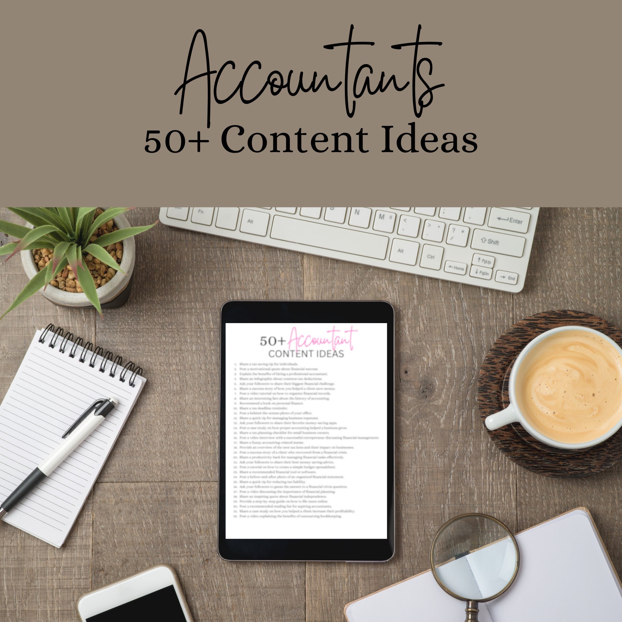 50+ Content Ideas for Accountants | Accountant Social Media ...