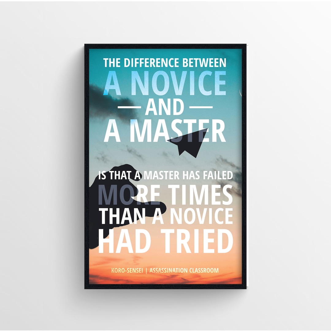 Assassination Classroom Poster 1 - Etsy