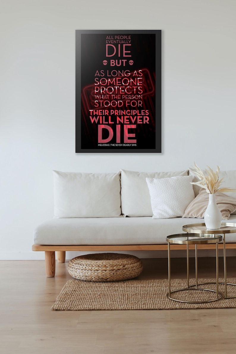 The Seven Deadly Sins Poster - Etsy