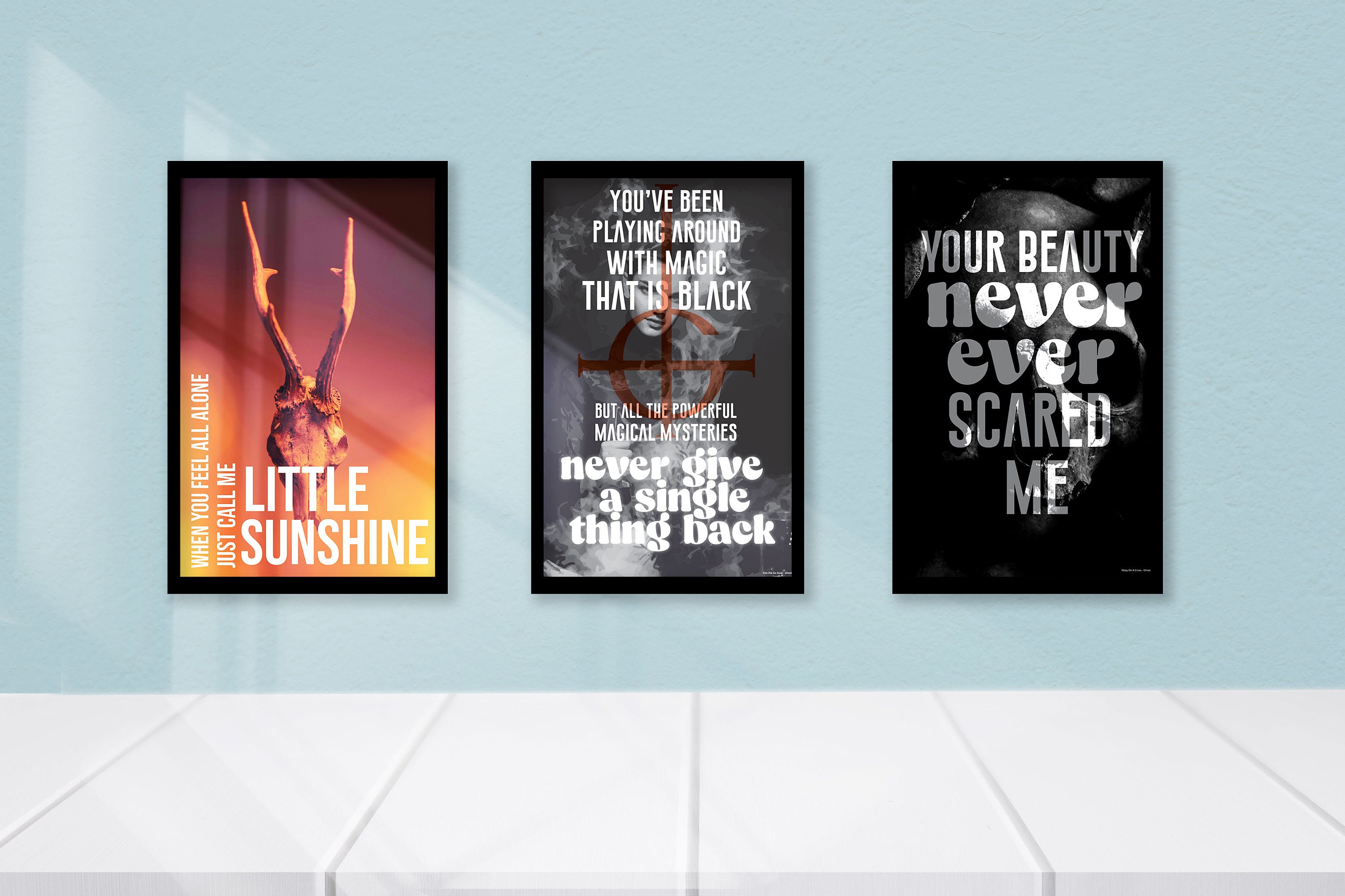 Ghost Band Three-pack Poster Pack - Etsy