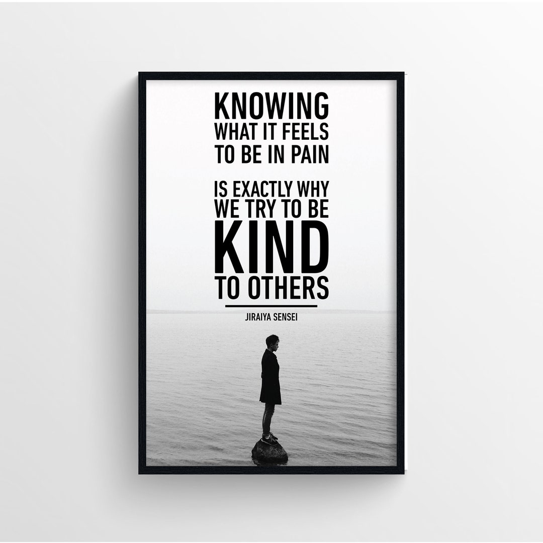 Jiraiya Sensei Poster 1 - Etsy