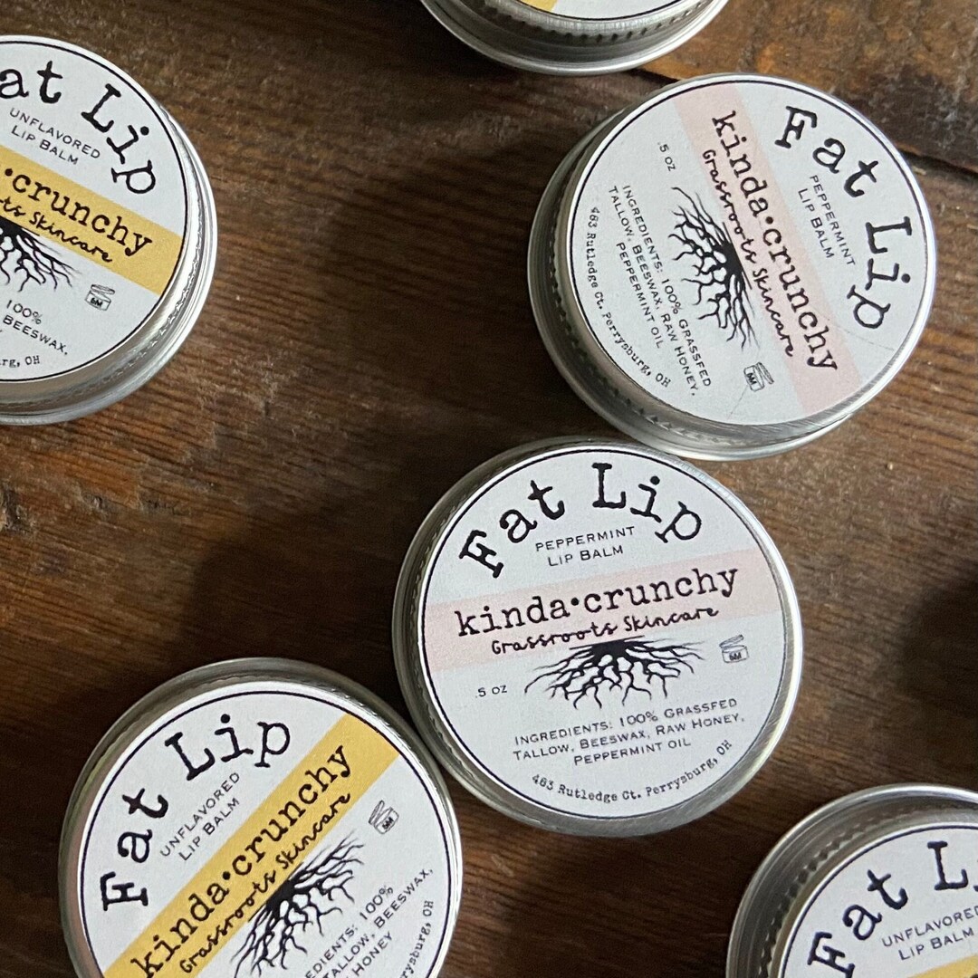 Fat Lip Tallow Lip Balm - Etsy
