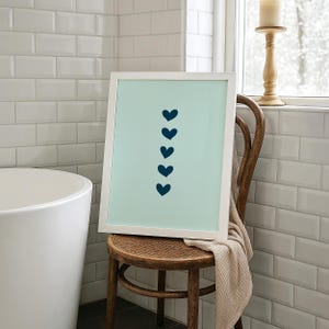 Colorful Heart Print Set: (digital Download) - Etsy