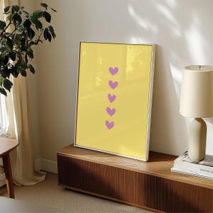 Colorful Heart Print Set: (digital Download) - Etsy