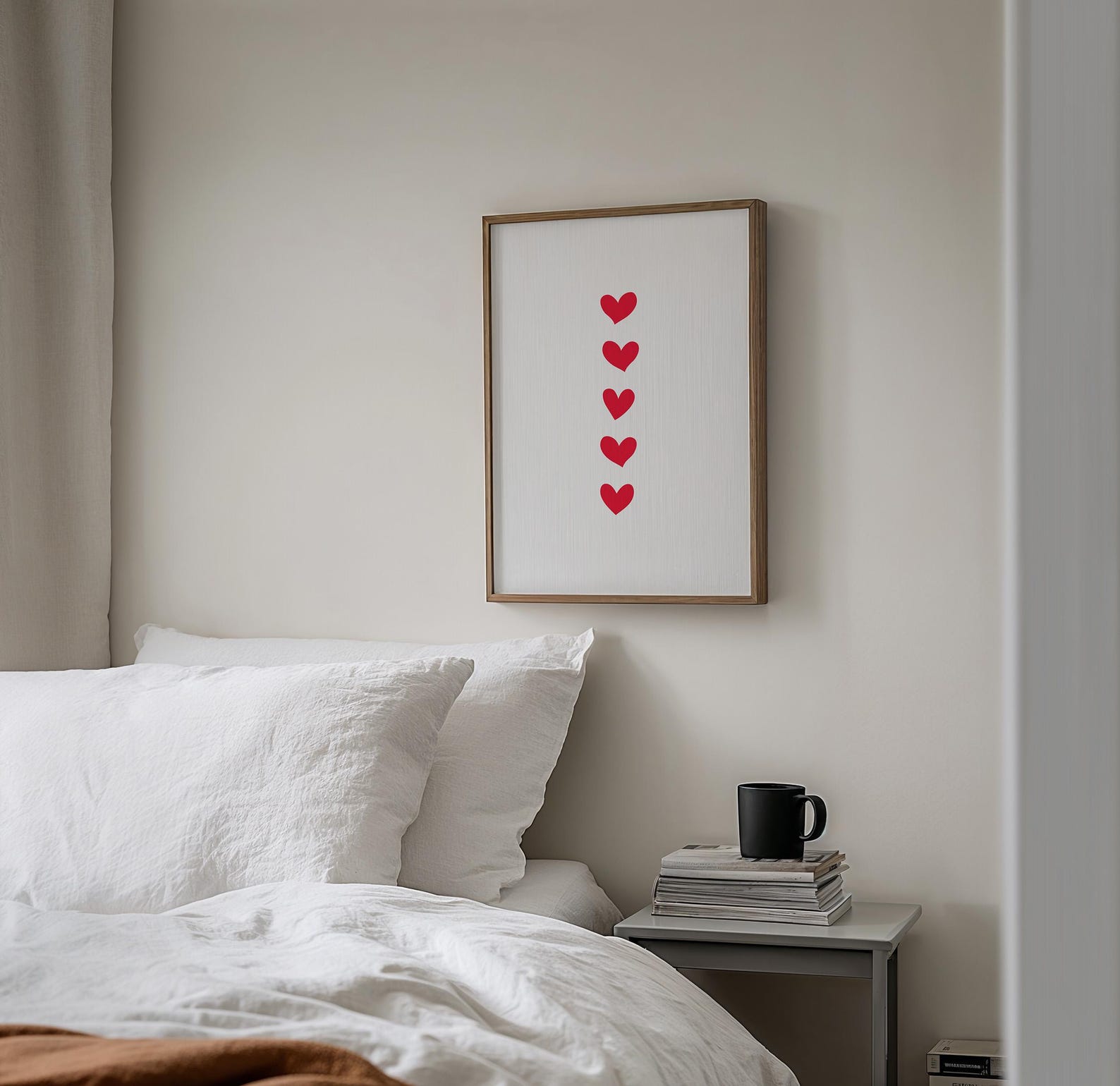 Colorful Heart Print Set: (digital Download) - Etsy