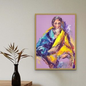 Saint Peter the Apostle Christian Art Print| Modern Bible Art ...