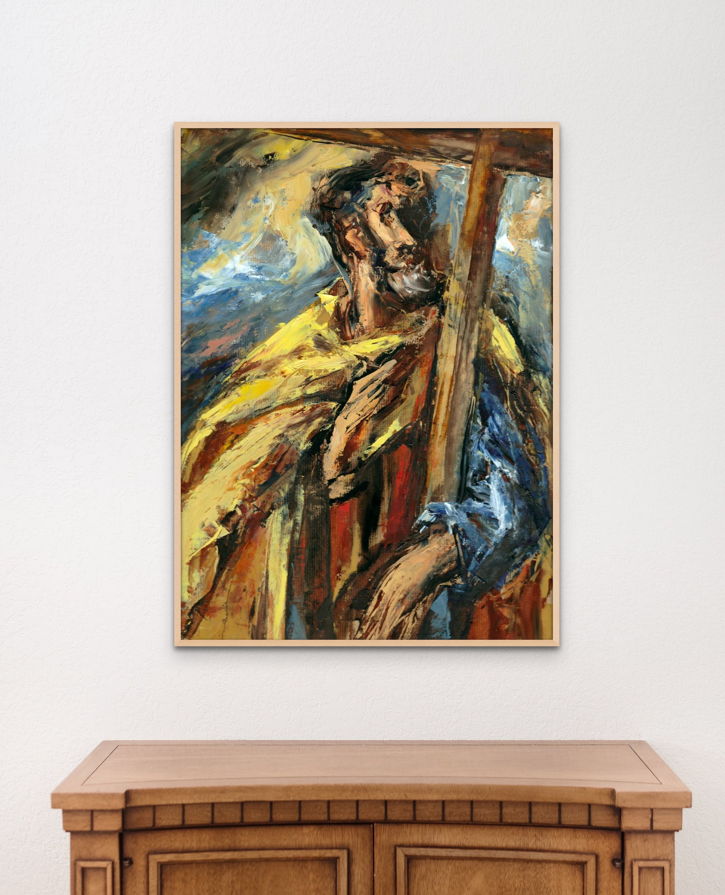 Saint Philip the Apostle Christian Art Print| Modern Bible Art ...