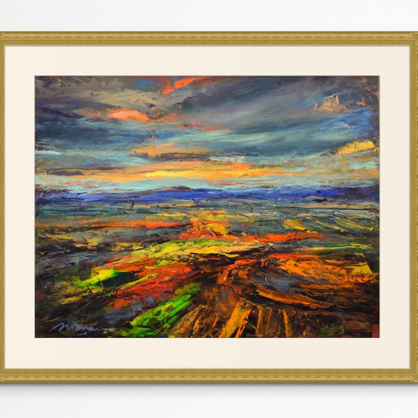 Expressive Landscape - Etsy