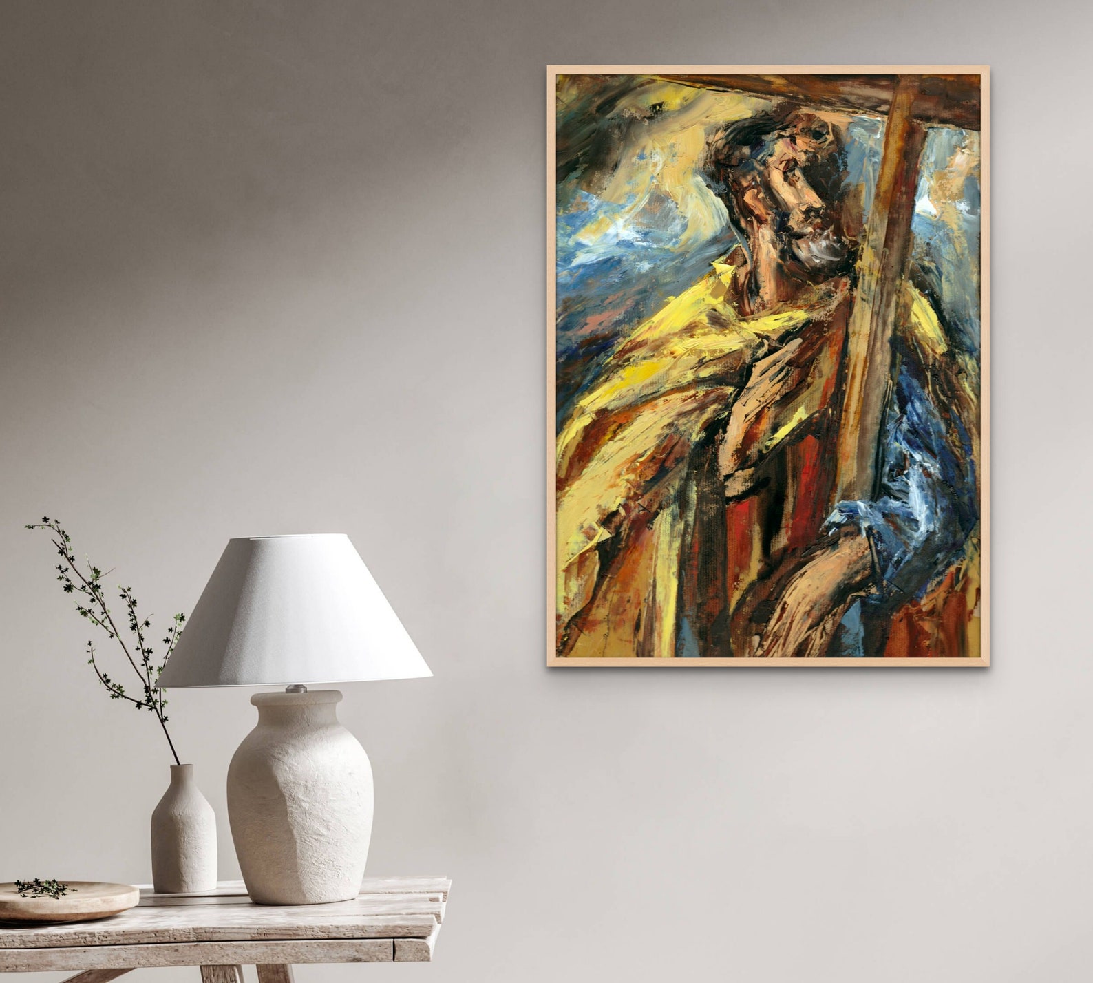 Saint Philip the Apostle Christian Art Print| Modern Bible Art ...