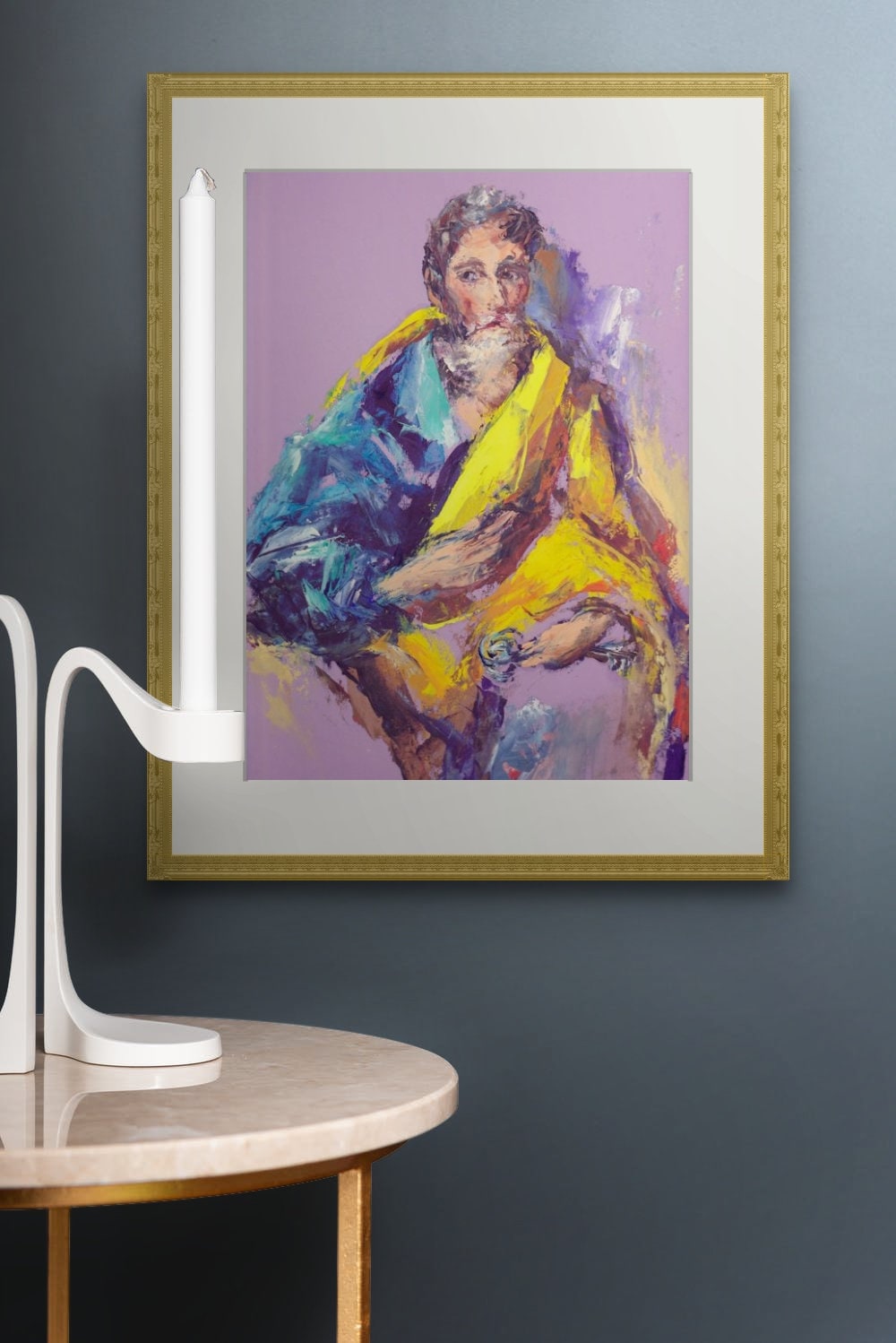 Saint Peter the Apostle Christian Art Print| Modern Bible Art ...