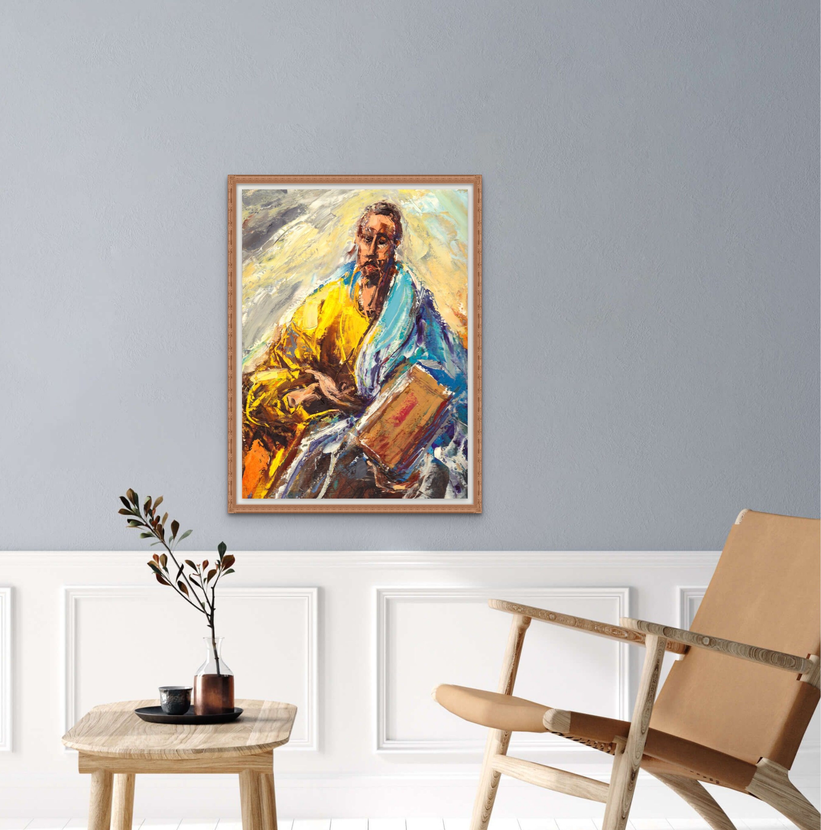 Saint James the Lesser the Apostle Christian Art Print| Modern Bible ...