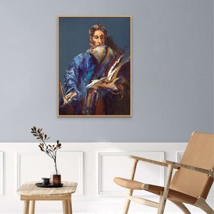 Saint Matthew the Apostle Christian Art Print| Modern Bible Art ...