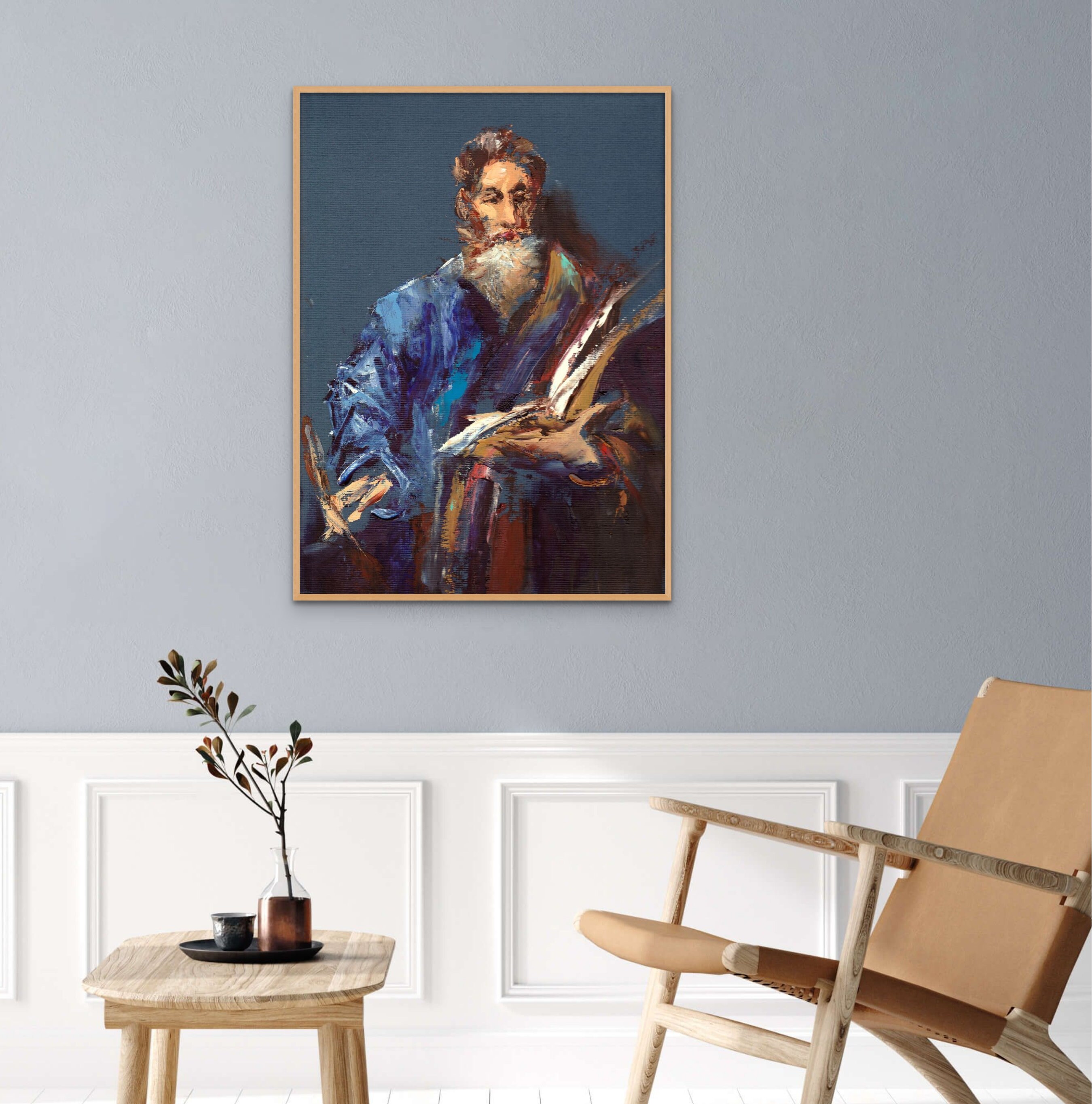 Saint Matthew the Apostle Christian Art Print Modern Bible Art ...