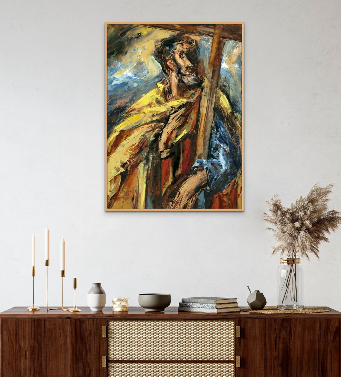 Saint Philip the Apostle Christian Art Print| Modern Bible Art ...