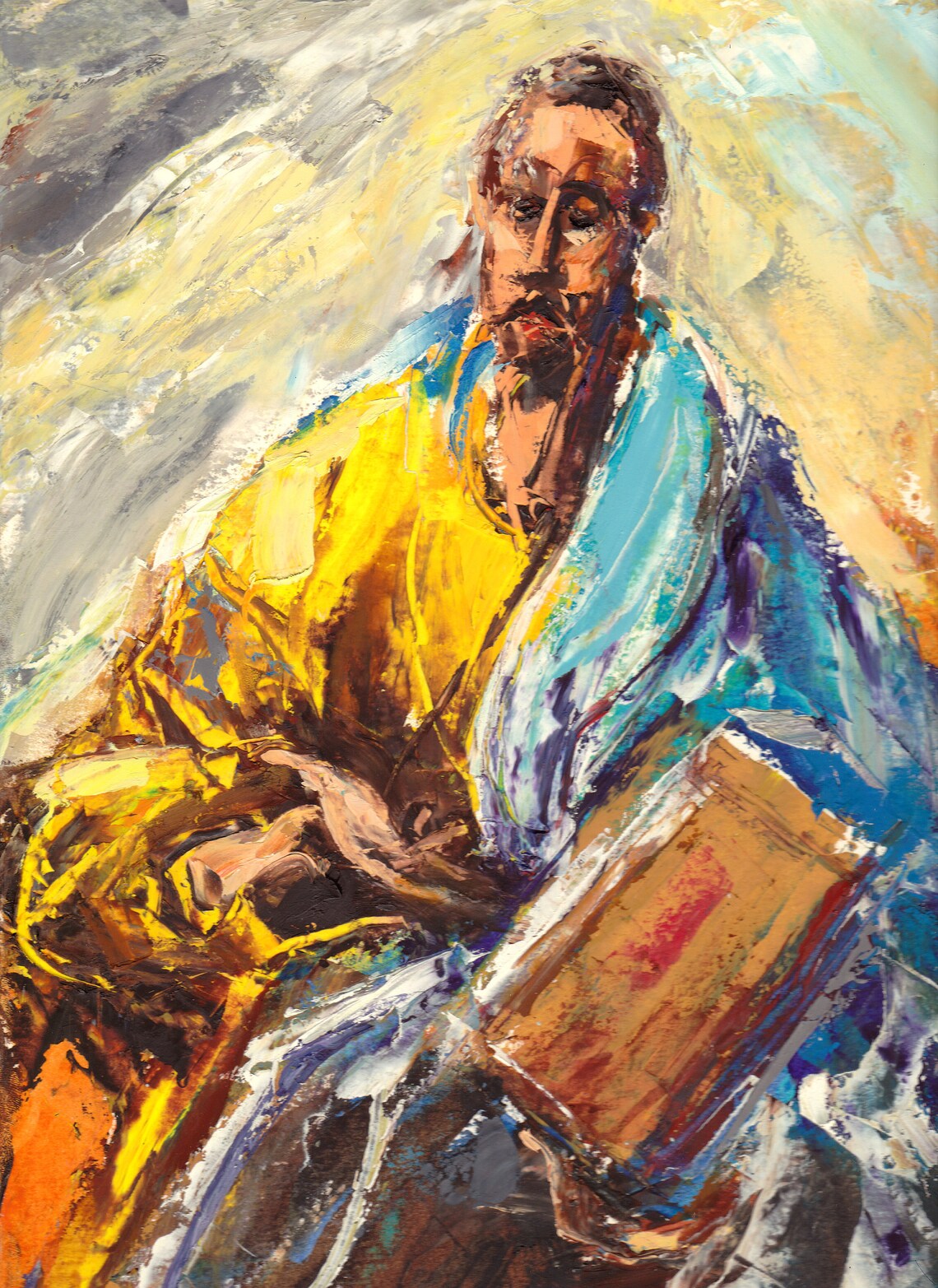 Saint James the Lesser the Apostle Christian Art Print| Modern Bible ...