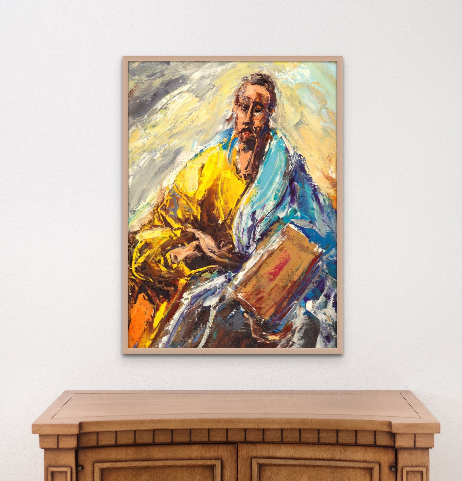 Saint James the Lesser the Apostle Christian Art Print| Modern Bible ...