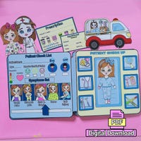 My Body - Paper Chain Doll - Etsy