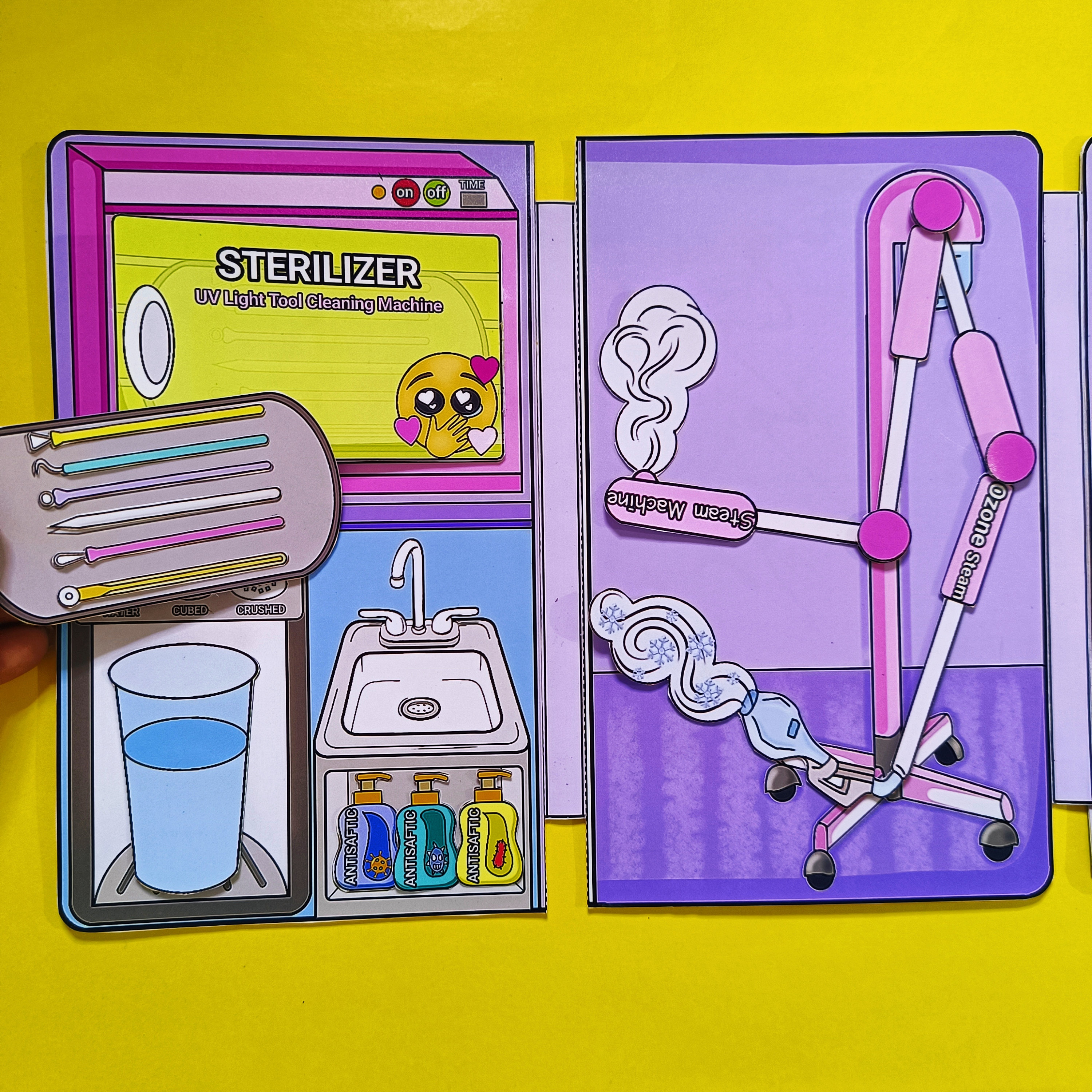 Printable Paper Doll Spa Kit: Skincare Salon, Beauty Play (digital ...