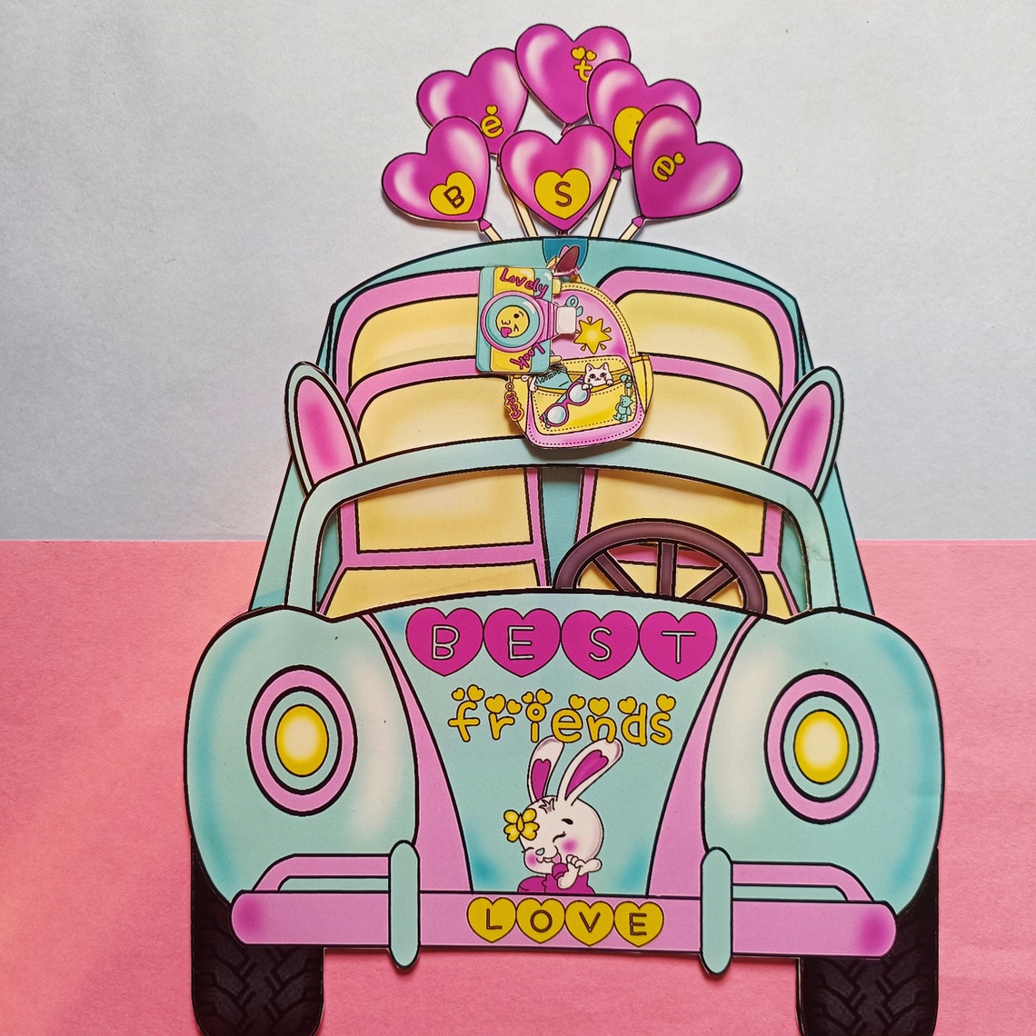 Printable Paper Doll Car Toy Template for Creative Play, Busy Book ...