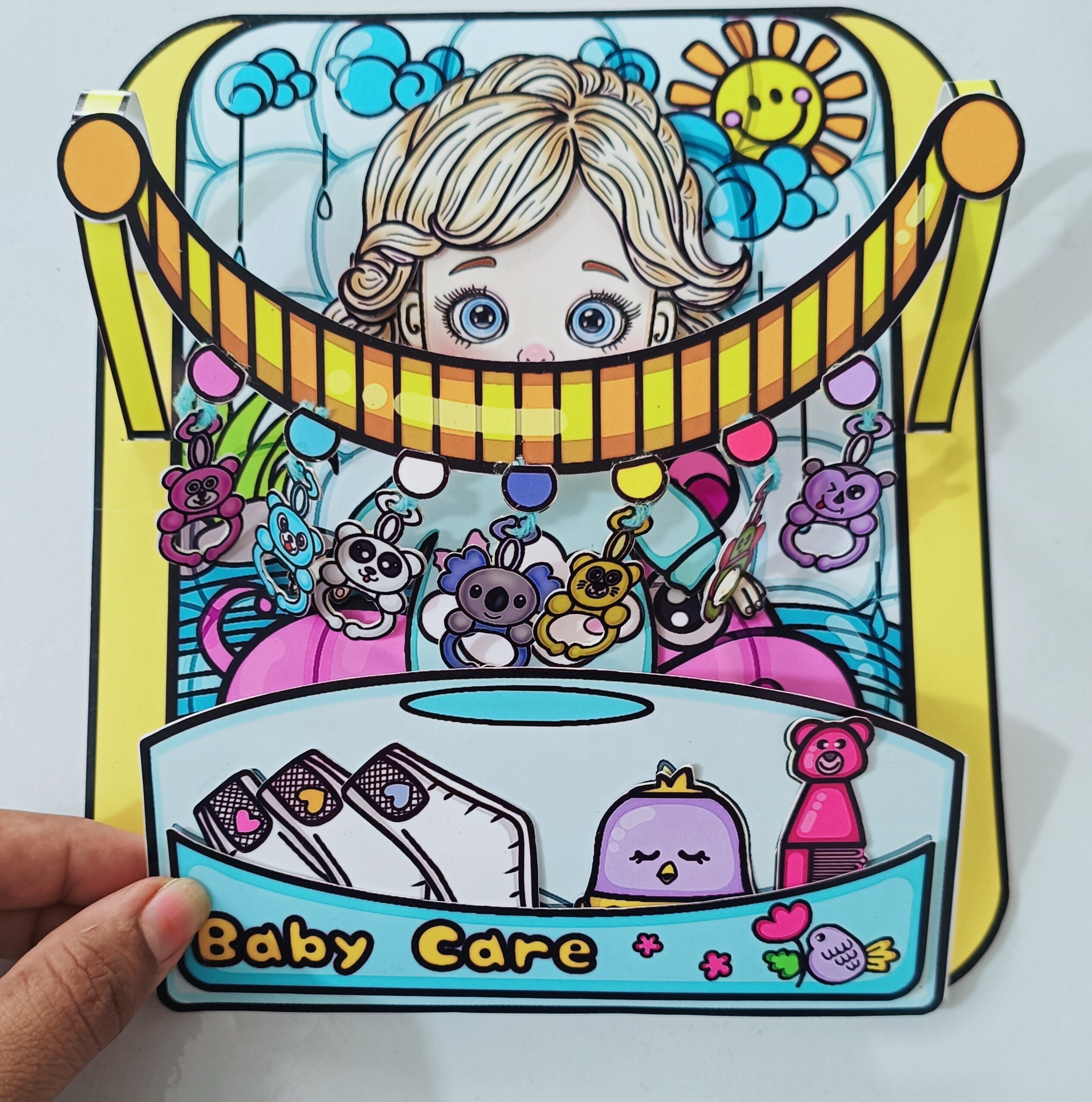 Printable Paper Dolls Clothes Kit: Baby Dress-up Activity (digital ...