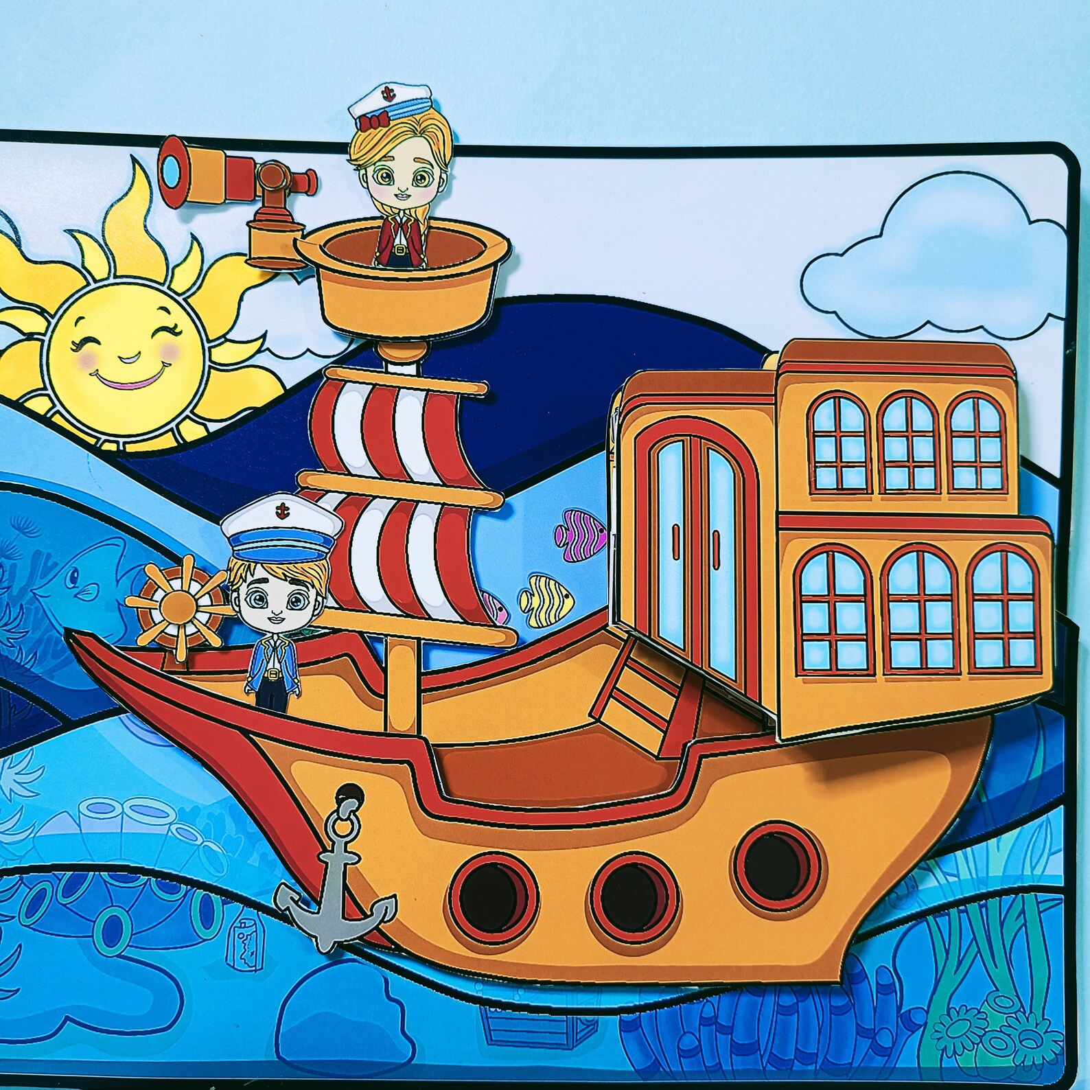 Printable Project Sea & Ship Kit for Kids, Preschool Games, Toddler ...