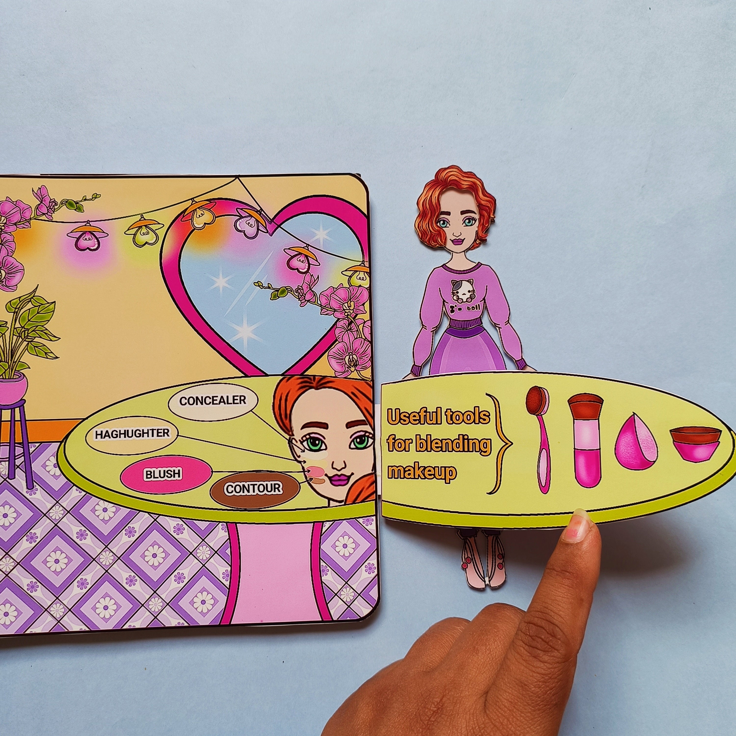 Crafty Wonderland: DIY Handmade Paper Popit Dollhouse Printables for ...