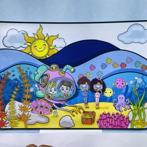 Printable Project Sea & Ship Kit for Kids, Preschool Games, Toddler ...