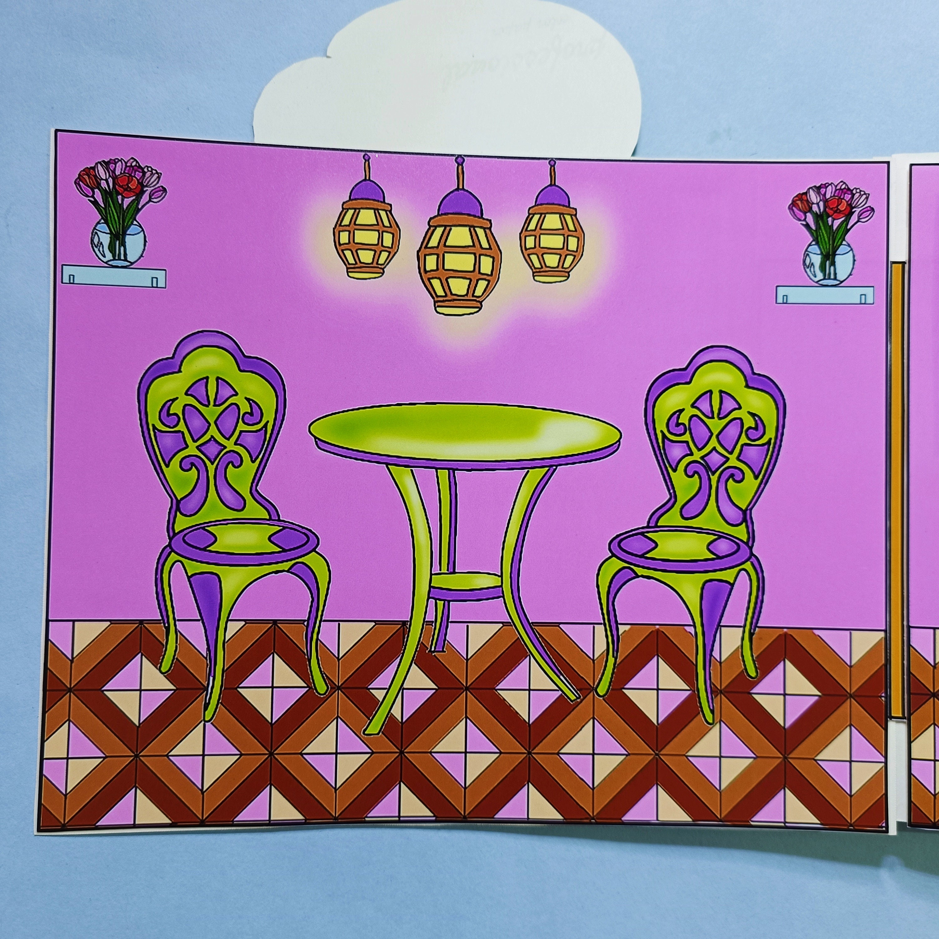 Printable Paper Coffee Shop Paper Dolls, Kids Play, Preschool Games ...