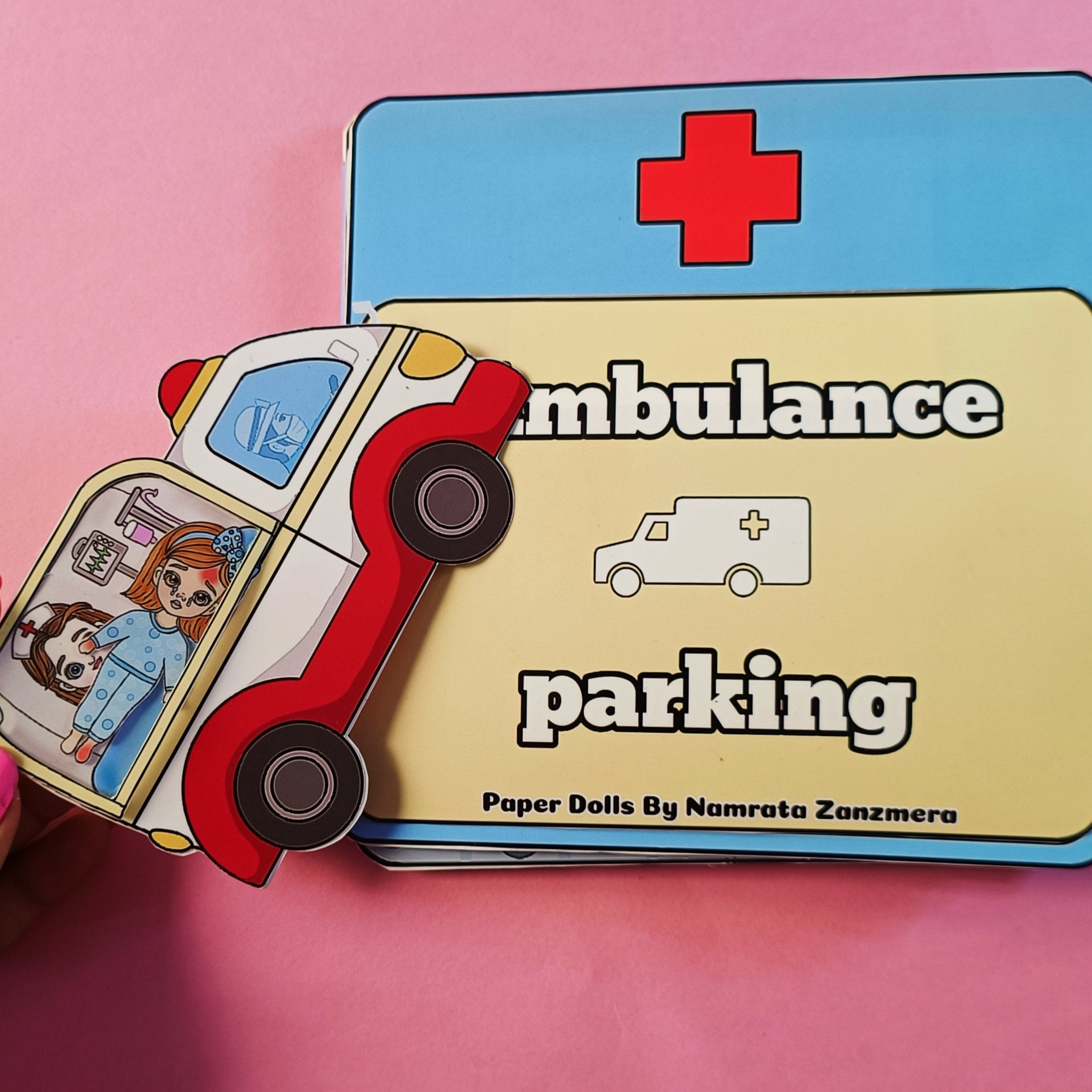 Hospital Paper Doll Busy Book: DIY Craft, Learning Activities ...