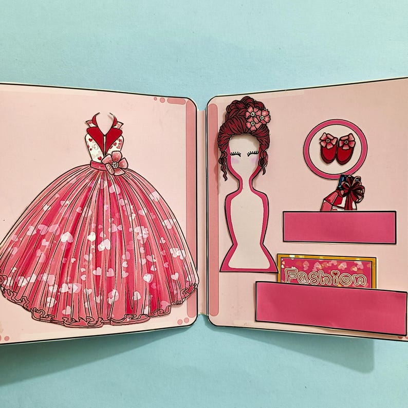 Paper Doll Dress-up: Printable Princess Activity (digital Download) - Etsy