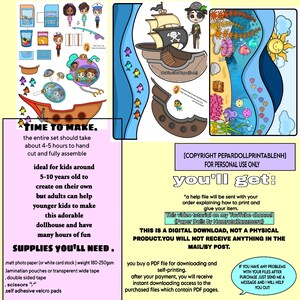 Printable Project Sea & Ship Kit for Kids, Preschool Games, Toddler ...