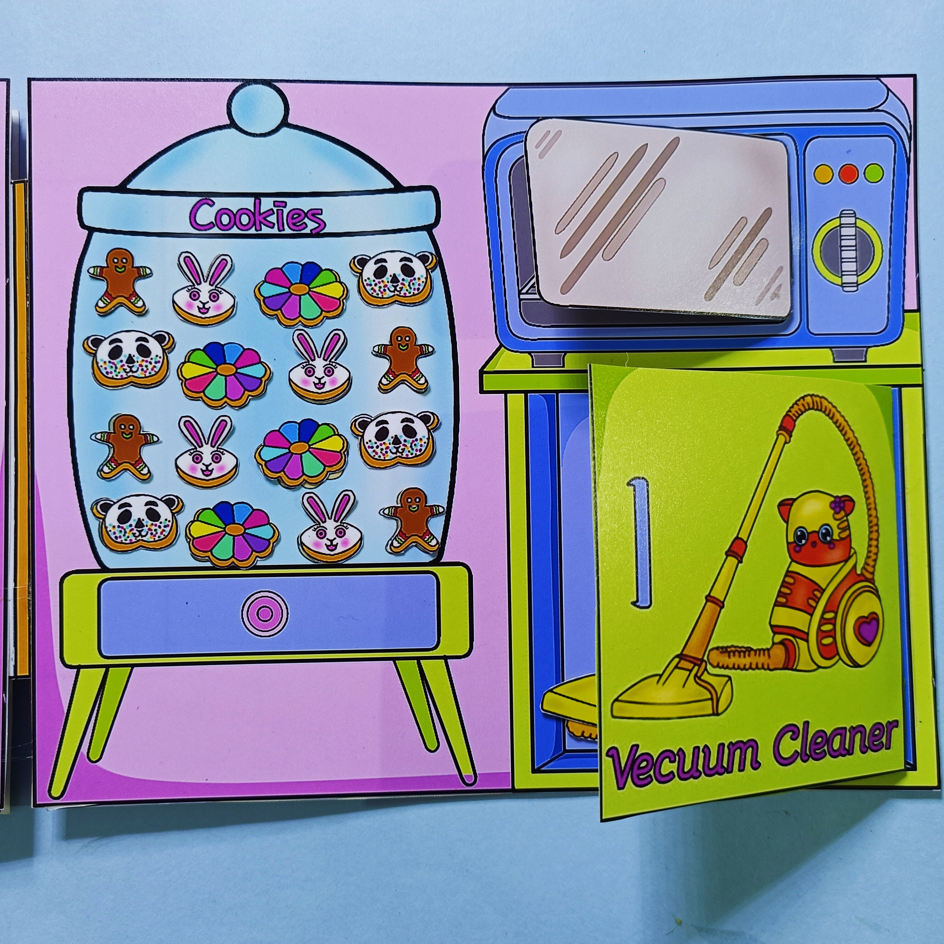 Printable Paper Coffee Shop Paper Dolls, Kids Play, Preschool Games ...