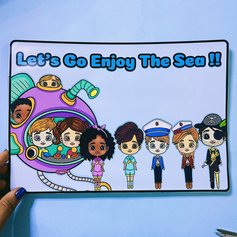 Printable Project Sea & Ship Kit for Kids, Preschool Games, Toddler ...