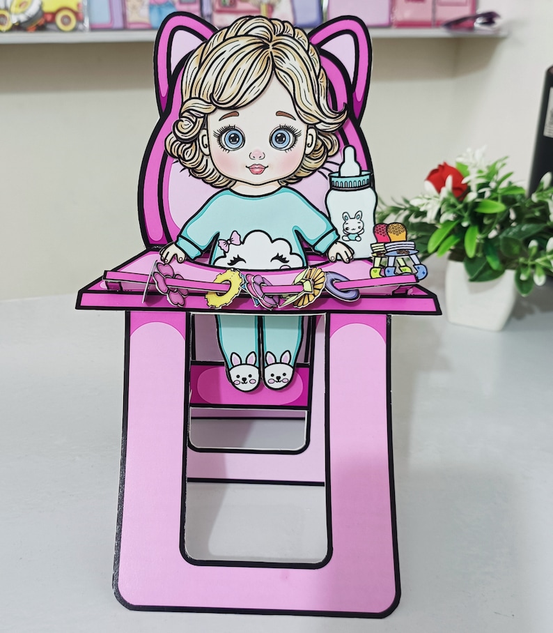 Little Baby Care Print Able Paper Set, Little Baby, Kit for Kids. Paper ...