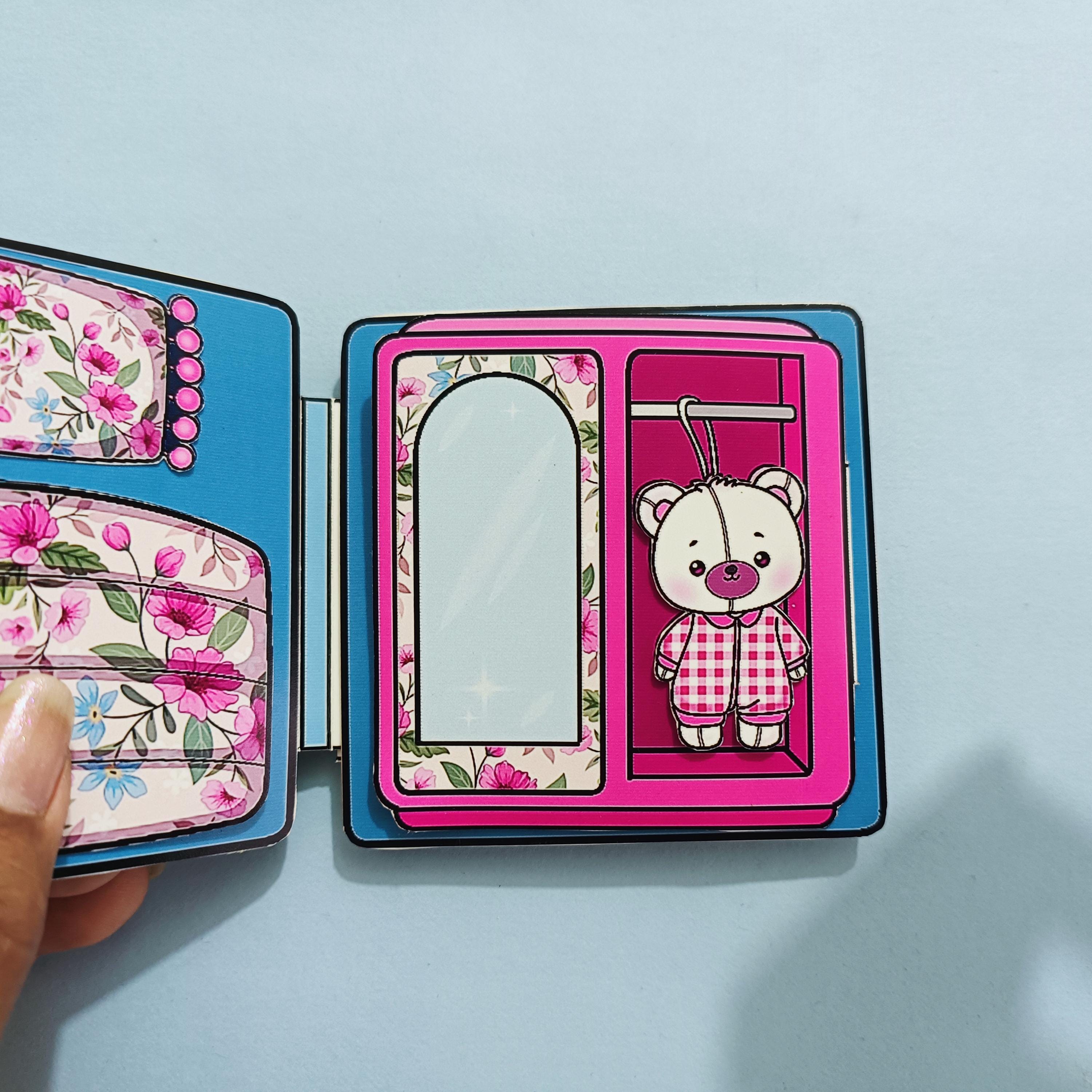 Fairy Dollhouse Pocket Book: Printable Paper Dolls Activity (PDF ...