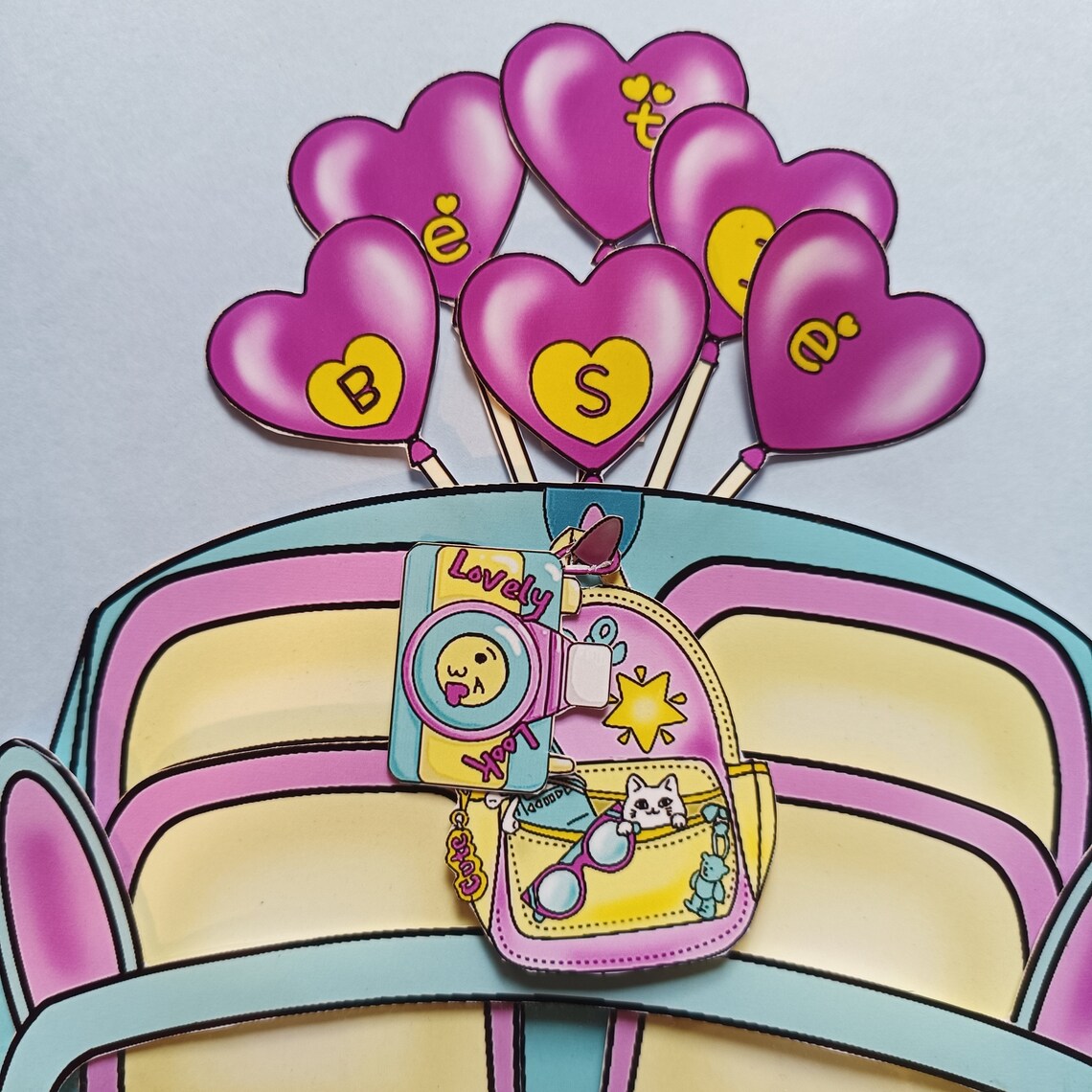 Printable Paper Doll Car Toy Template for Creative Play, Busy Book ...